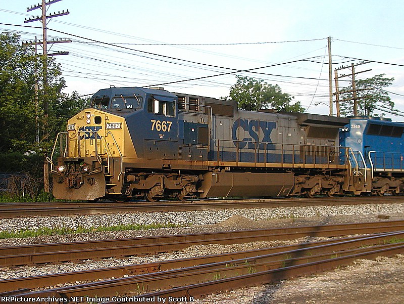 CSX 7667 K236 7:30 A.M.